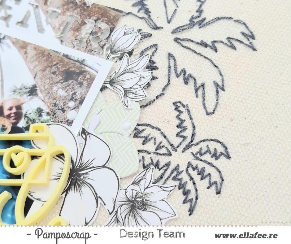 HOME DECO : Cercle à broder « Smile »avec pamposcrap – Ella Fee le Blog